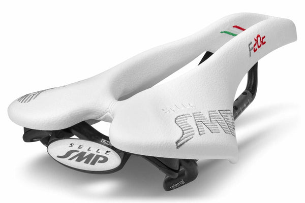 Selle SMP F20C Bicycle Saddle with Steel Rail (White) – Summit Prestige