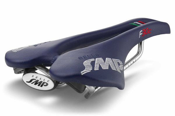 Selle SMP F30C Saddle with Carbon Rails (Navy Blue) – Summit Prestige
