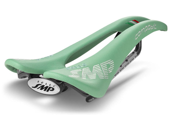 Selle SMP Composit Saddle with Carbon Rails (Celeste) – Summit Prestige