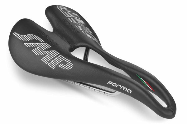 Selle SMP Forma Saddle with Steel Rails (Black) – Summit Prestige
