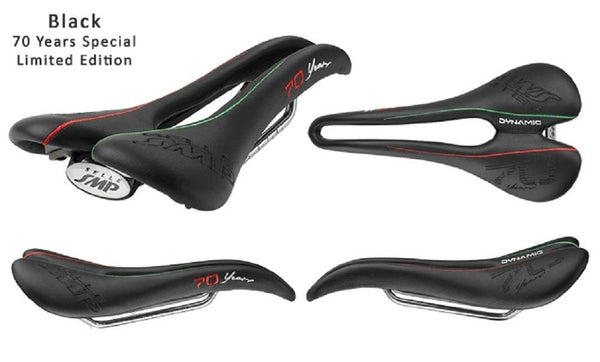 Selle SMP Dynamic Saddle with Steel Rails (70th Anniversary Black ...