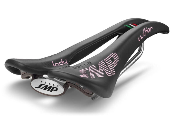 Selle SMP Vulkor Saddle with Steel Rails (Lady Black) – Summit Prestige